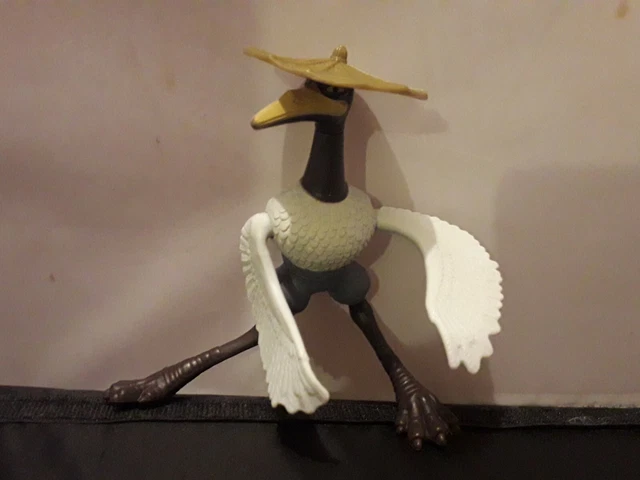 Mcdonalds Happy Meal Kung Fu Panda Toy Figures X 4 Incl Master Viper Crane 2008 £1899
