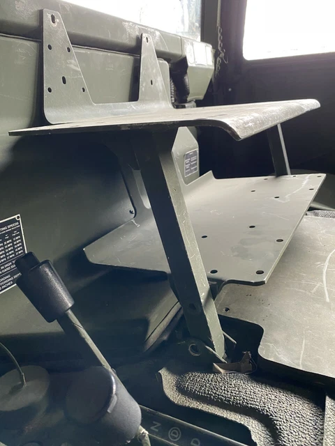 US ARMY MOUNTING Base Set Humvee M998 Hummer Radio Table Standard With ...