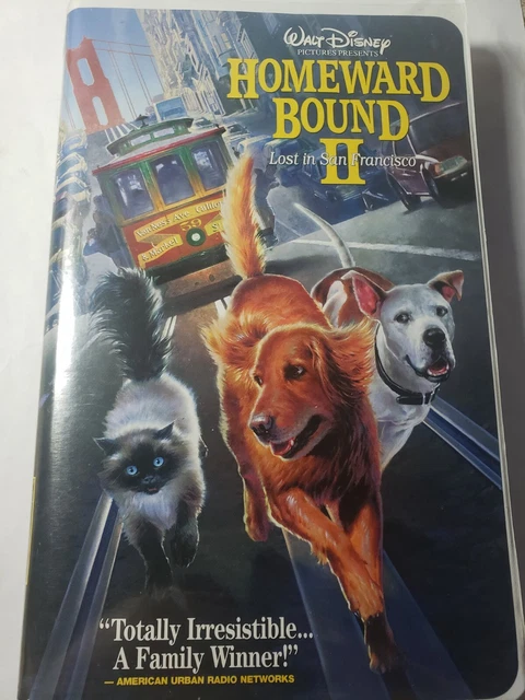 HOMEWARD BOUND 2 - Lost in San Francisco (VHS, 1996) £6.98 - PicClick UK