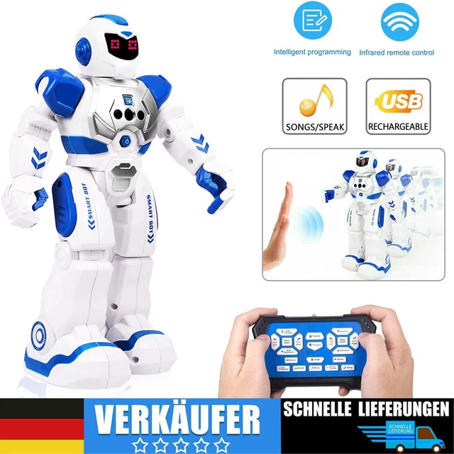 ROBOTER SPIELZEUG FÜR Kinder Ferngesteuerter Roboter Gestensteuerung ...