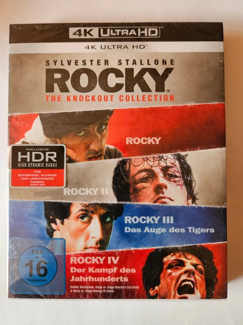 SYLVESTER STALLONE - Rocky - The Knockout Collection - 4K Uhd Blu-Ray ... SYLVESTER STALLONE - Rocky - The Knockout Collection - 4K Uhd Blu-Ray ...