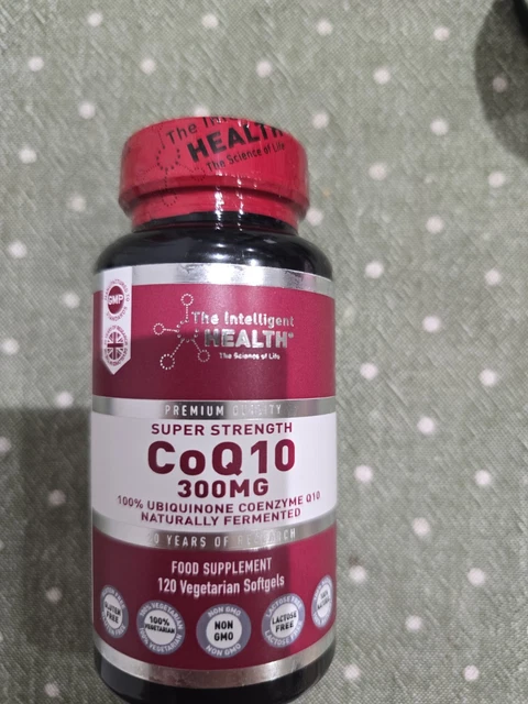 COQ10 UBIQUINONE HIGH Absorption Q10 Coenzyme 300mg 120 Vegetarian ...