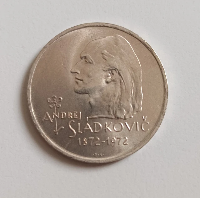 ~ TSCHECHOSLOWAKEI~20 KRONEN~1972~ANDREJ Sladkovic~prägefr./fast ...