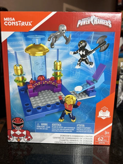 NEW 2016 MEGA Construx Power Rangers Zordon's Command Center 62 Pieces ...