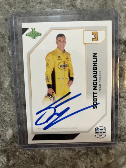 2024 PARKSIDE INDYCAR Indy Car Signature Series SCOTT MCLAUGHLIN Auto ...
