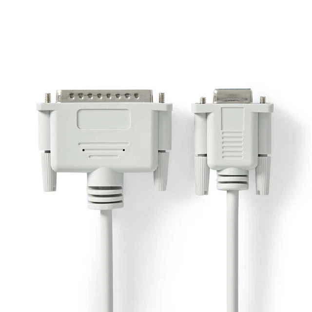 CAVO SERIALE MASCHIO D-SUB a 25 pin | Femmina D-SUB a 9 pin | Placcato ...