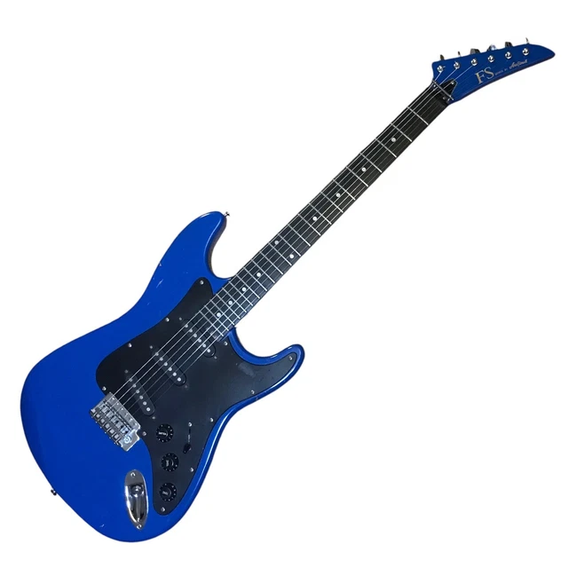 ARIA PRO II FS Series Vintage Electric Guitar, Deep Blue, Black ...