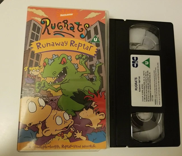 RUGRATS - RUNAWAY Reptar (VHS, 1999) £6.00 - PicClick UK
