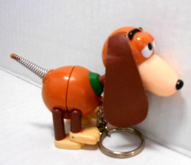 VINTAGE 1996 DISNEY Pixar TOY STORY Slinky Dog Keychain Key Ring $10.99 ...