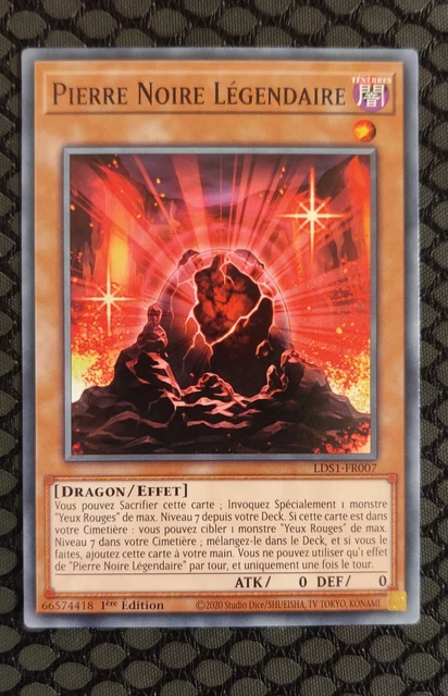 YU-GI-OH! | PIERRE Noire Légendaire| LDS1-FR007 | 1ère édition | Neuve EUR 4,00 - PicClick FR