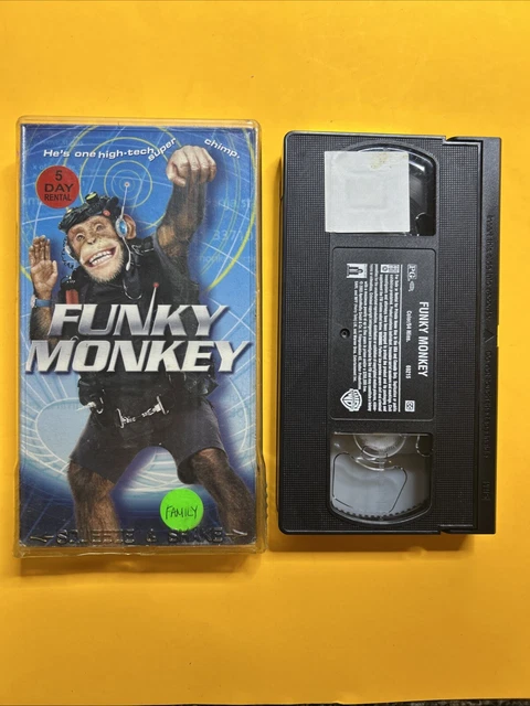 FUNKY MONKEY VHS Movie Matthew Modine Roma Downey 94 Minutes NEW SEALED ...