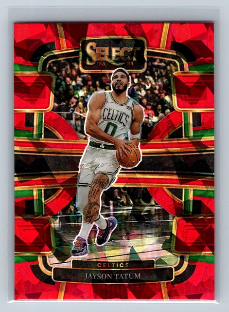 2023-24 PANINI SELECT #45 Jayson Tatum glace craquée rouge Boston Celtics EUR 2,76 - PicClick FR