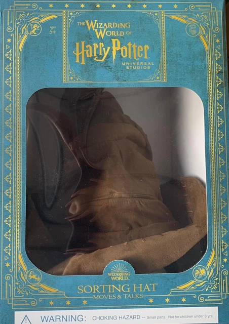 UNIVERSAL STUDIOS WIZARDING World Harry Potter Animated Sorting Hat New ...