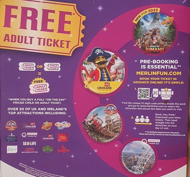 kelloggs-2-for-1-ticket-merlin-attractions-alton-towers-legoland-etc