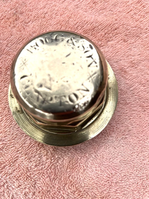 RARE VINTAGE BRASS Wheel Cap/Hub Off A Wooden Wagon/Carriage. £21.50 ...