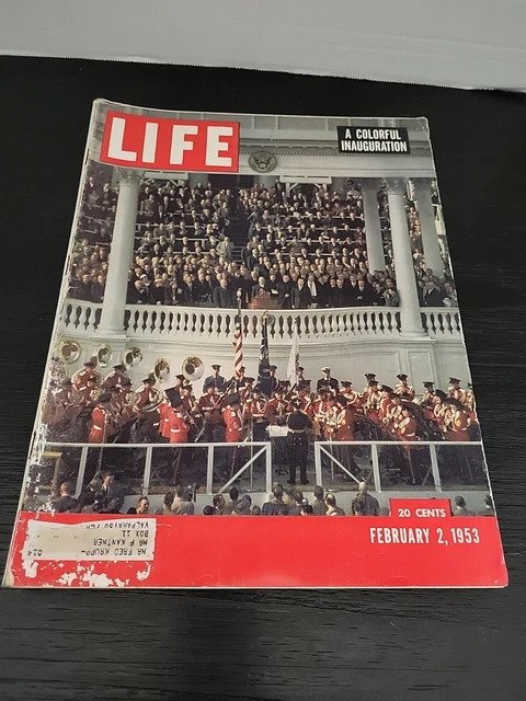 LIFE MAGAZINE FEBRUARY 2, 1953 A Colorful Inauguration Vintage ...