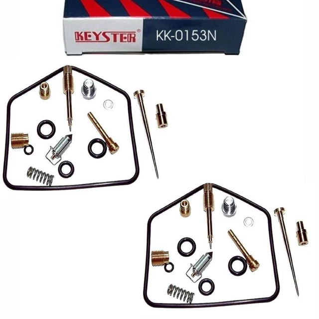2X KEYSTER KK-0153N Carburador Reparación para Kawasaki Z440A Ltd 1980 ...