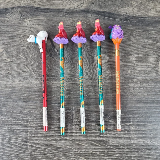 VINTAGE 101 DALMATIANS Pencil Topper Rare Disney Dog New Puppy Retro ...