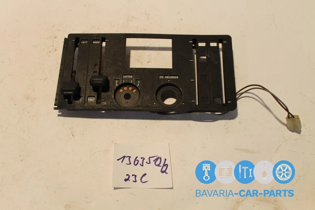 ORIGINAL BMW E21 Blende Armaturenbrett Heizungsbedienteil Abdeckung ...