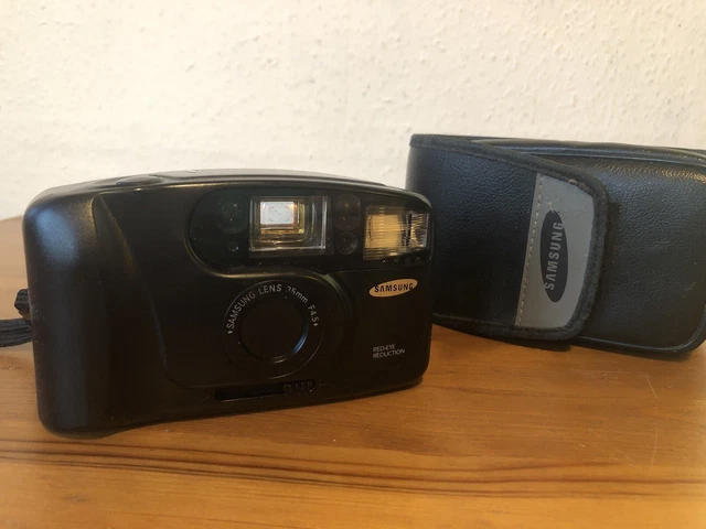 VINTAGE SAMSUNG FILM Camera AF-333 Compact 35mm F4.5 With Case £4.35 ...