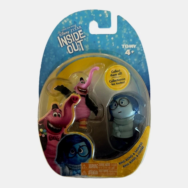 DISNEY PIXAR INSIDE Out Bing Bong & Sadness Mini Figure Set 2-Pack ...