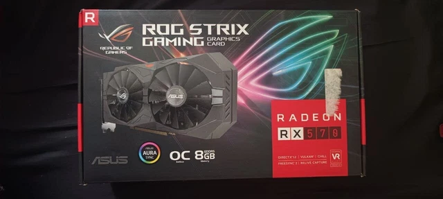ASUS ROG STRIX Radeon RX 570 OC 8 GB GDDR5 scheda grafica EUR 69,00 ...