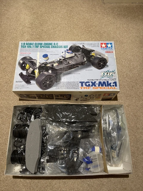 TAMIYA TGX MK1 TRF 1/8 RC Kit Nitro Nuovo con scatola Molto RARO (TG10 ...