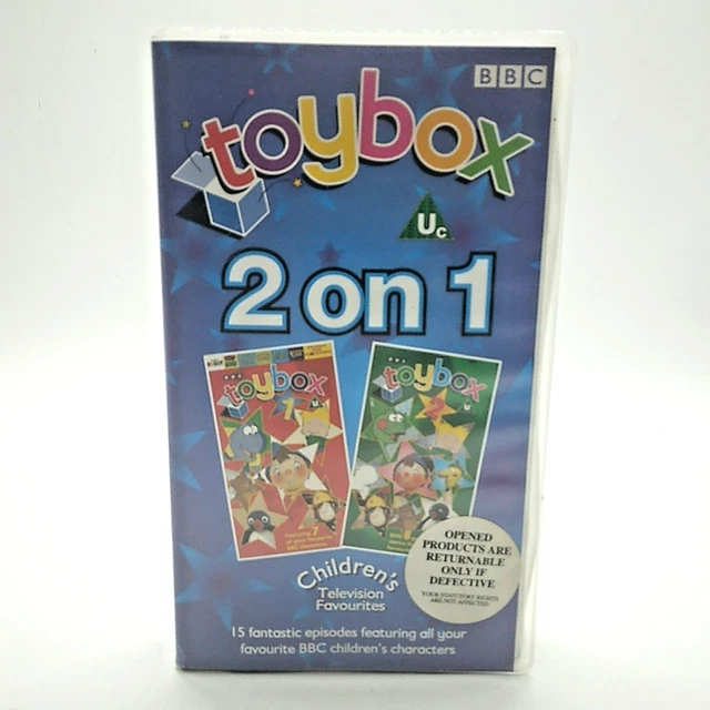 BBC TOYBOX 2 on 1 Children’s Television Favourites 15 Episodes VHS ...
