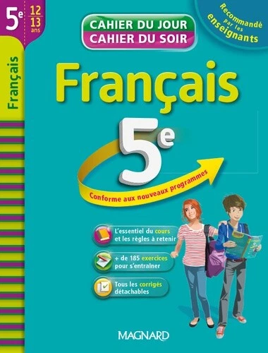 FRANCAIS 5E : cahier de revision et d'entrainement, Florence Randanne ...