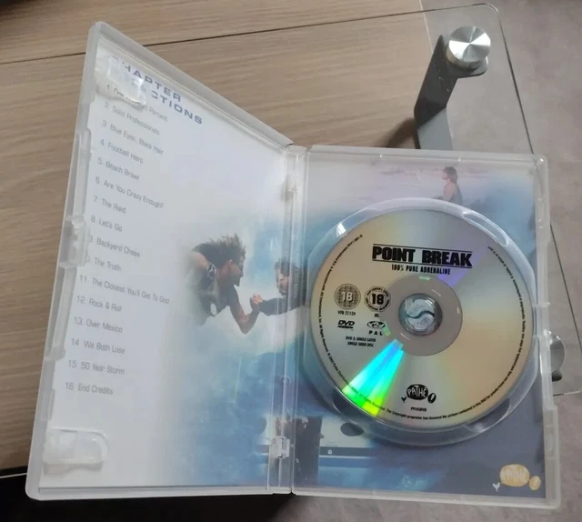 POINT BREAK DVD Keanu Reeves Patrick Swayze Gary Busey Kathryn Bigelow ...