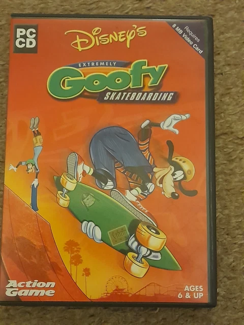 DISNEY'S EXTREMELY GOOFY Skateboarding PC CD, 4 Different Worlds £8.63 ...