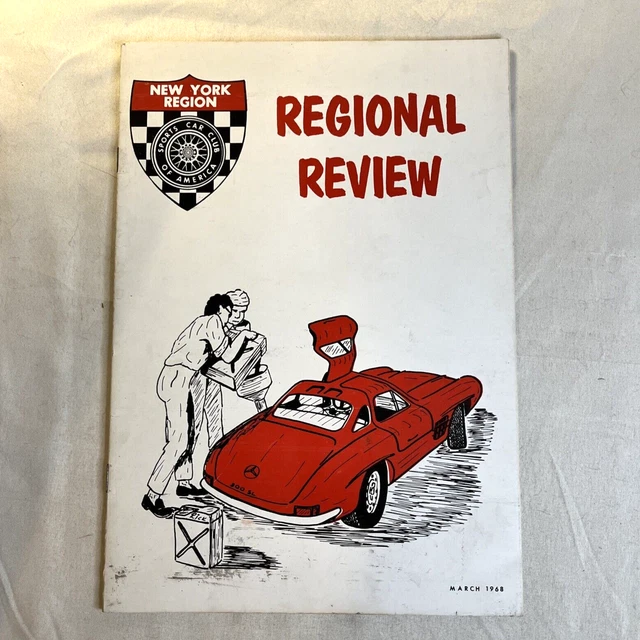 REGIONAL REVIEW MAGAZINE New York Region Sports Car Club Of America ...