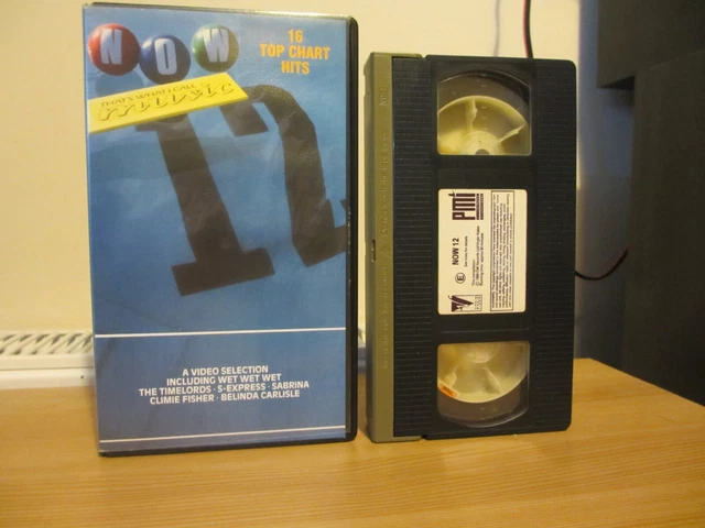 NOW THAT'S WHAT I Call Music - Volume 12 (VHS/SH) Pop Video’s from ...