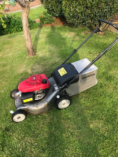 SELF PROPELLED HONDA Izy HRG466K1 SKEA lawnmower, 18"/45cm cut width, used £50.00 - PicClick UK