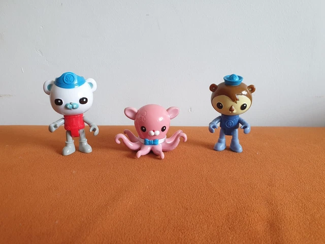 FISHER-PRICE OCTONAUTS FIGURES Bundle Barnacles, Professor Inkling ...