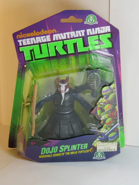NICKELODEON TEENAGE MUTANT Ninja Turtles Dojo Splinter TMNT Figure ...