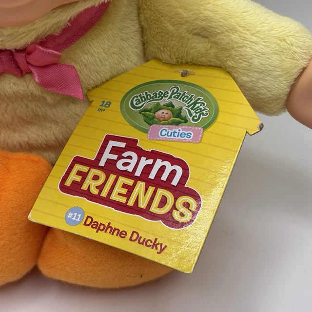 DAPHNE DUCKY 10” Cabbage Patch Kids Cuties Farm Friends New w/ Tag 2021 ...