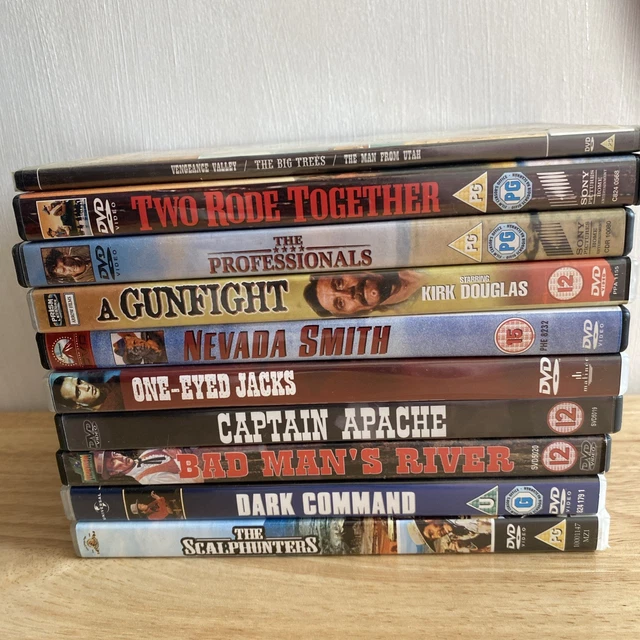 WESTERN MOVIES WESTERNS DVD collection bundle, 12 classic Films £10.79 ...