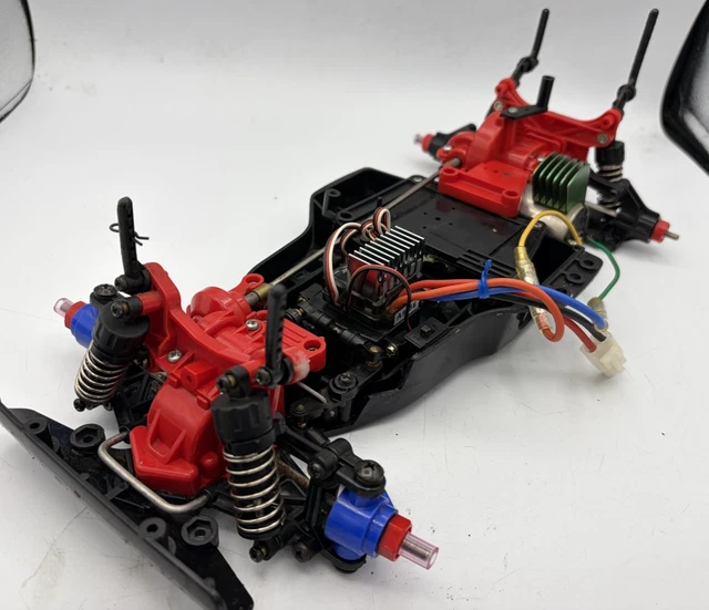 FOR PARTS TAMIYA TA02 TA-02 chassis with ESC and motor £98.53 - PicClick UK