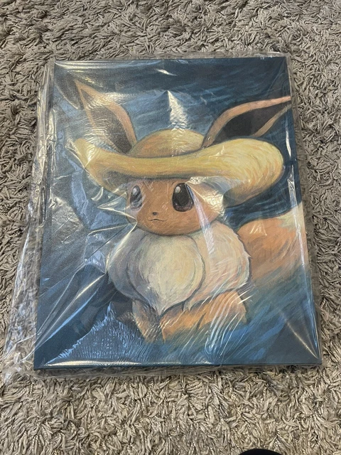 POKÉMON CENTER & Van Gogh Museum: Eevee Self-Portrait Canvas Wall Art ...