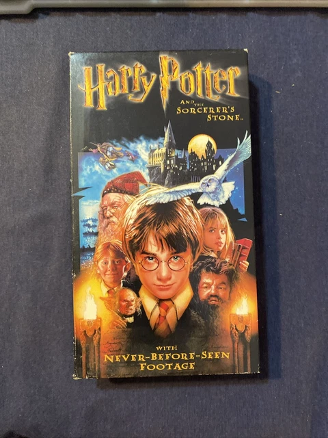 HARRY POTTER AND the Sorcerer's Stone VHS Warner Bros Pictures 2002 £3. ...