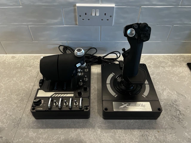 LOGITECH X56 HOTAS Throttle And Stick £130.72 - PicClick UK