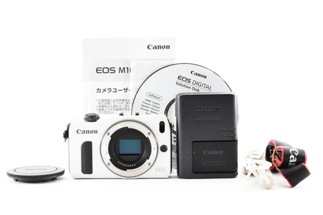 CANON EOS M Mirrorless Digital Camera White Body [Excellent from Japan ...