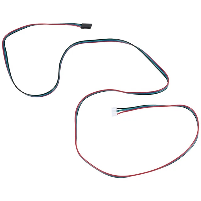 4X(EXTENDED NEMA 17 Stepper Motor Cable 1M Long 4 6 Pin 3D Printer T5T5 ...