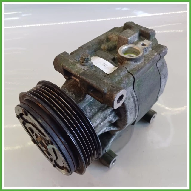 COMPRESSEUR D'AIR CONDITIONNÉ DENSO SCSB06 500 3P 1.2 51747318 2007 ...