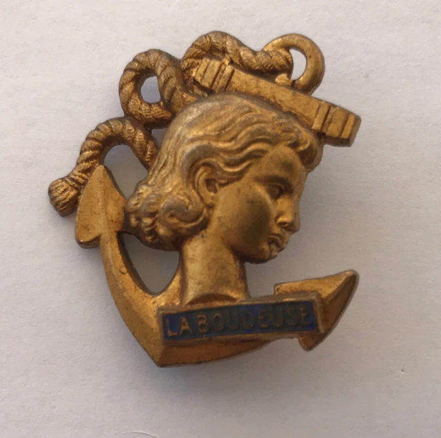 INSIGNE MILITAIRE MARINE La Boudeuse Ref61046 EUR 10,50 - PicClick FR