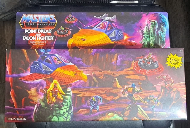 MASTERS OF THE Universe Origins Motu Point Dread and Talon Fighter EUR ...