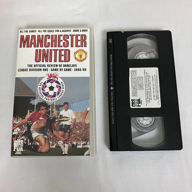MANCHESTER UNITED - The Official 1988/89 Season Review VHS Video £7.99 ...