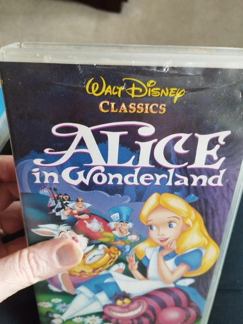 ALICE IN WONDERLAND (1951) - Walt Disney VHS - Animated £5.00 - PicClick UK