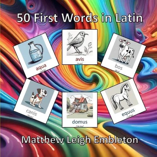 50 PREMIERS MOTS en latin par Matthew Leigh Embleton livre de poche EUR ...